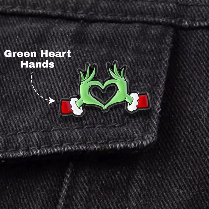 Heart Pin - Etsy
