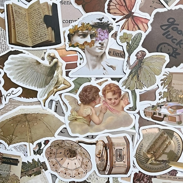 Vintage Stickers - Etsy