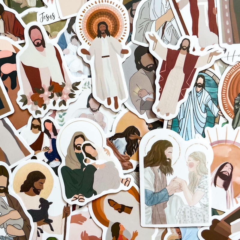 Christian Stickers - Etsy