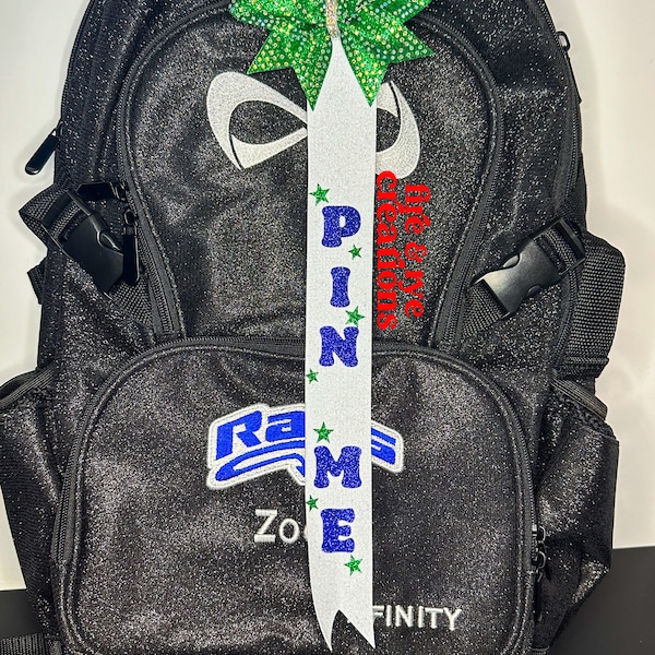 Pin Me Cheer Ribbon - Etsy