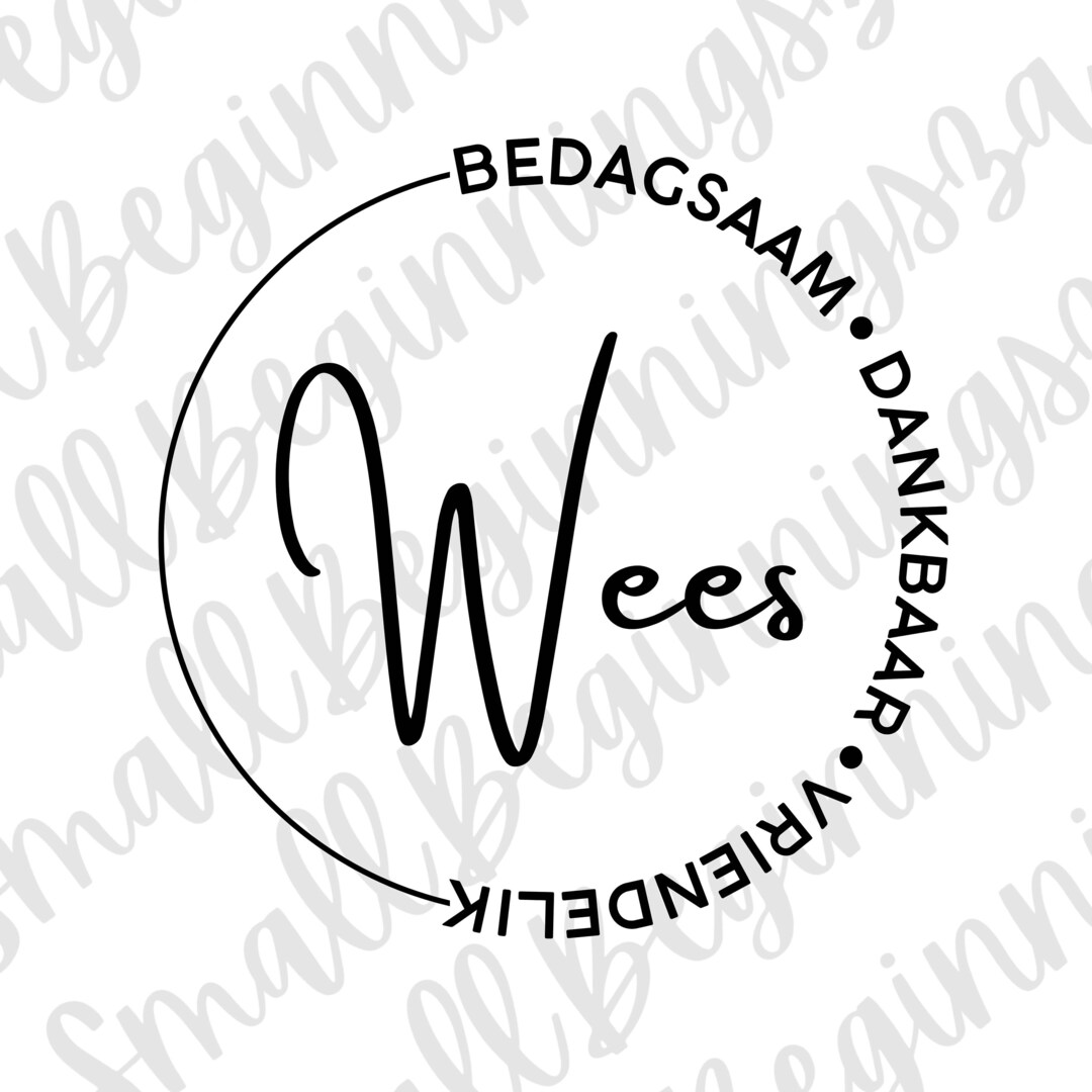 Wees....svg| Cut Files | Instant Digital Download | Afrikaans | PNG ...