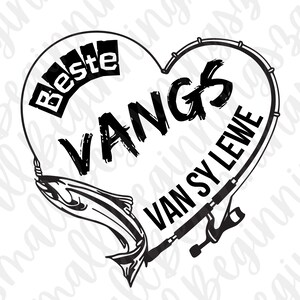 Afrikaans SVG| Cut Files | Instant Digital Download | Visserman| Couple ...
