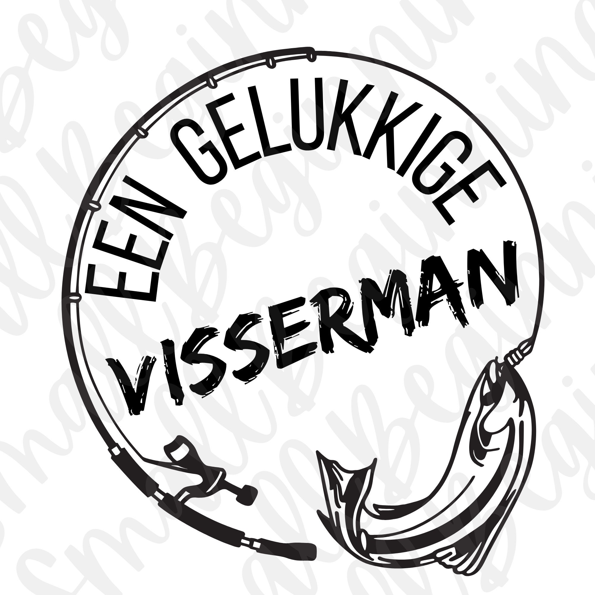 Afrikaans SVG Cut Files Instant Digital Download Visserman Couple ...