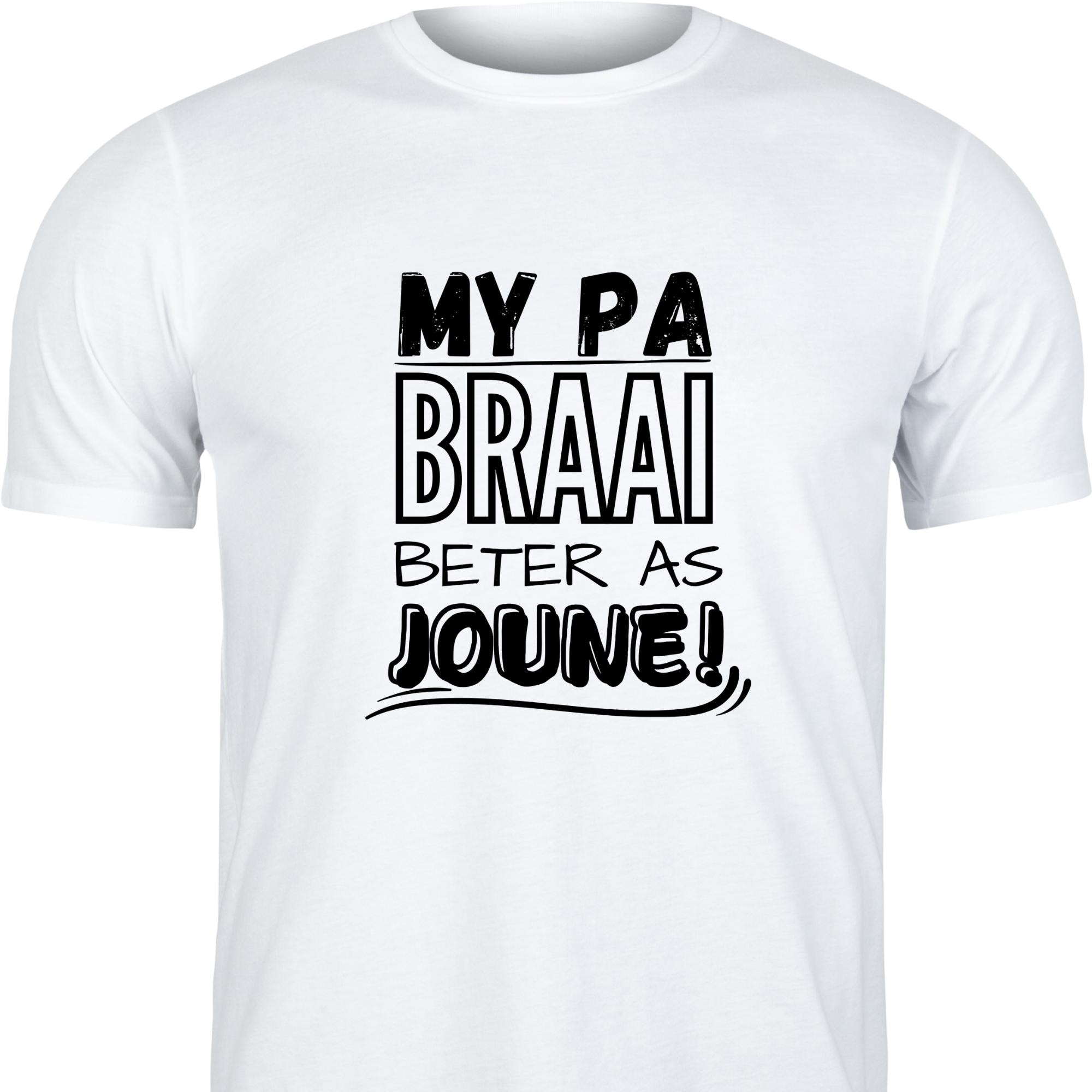 My Pa Braai Beter as Joune...svg| Cut Files | Instant Digital Download ...