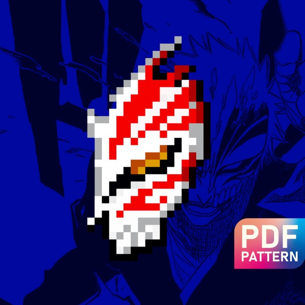 Cross Stitch Mask - Etsy