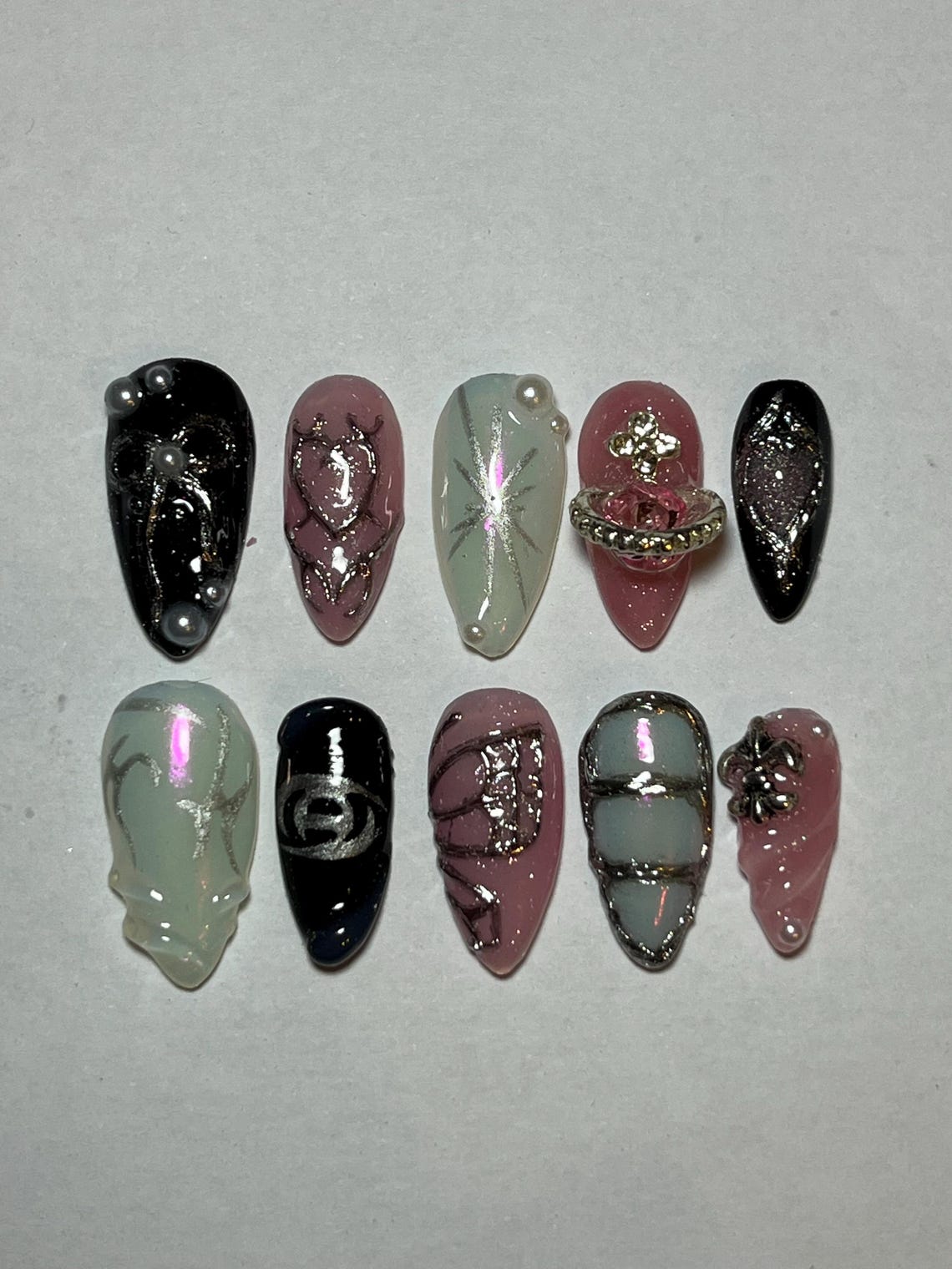 ATEEZ Inspired Nail Set (version 2) - Etsy