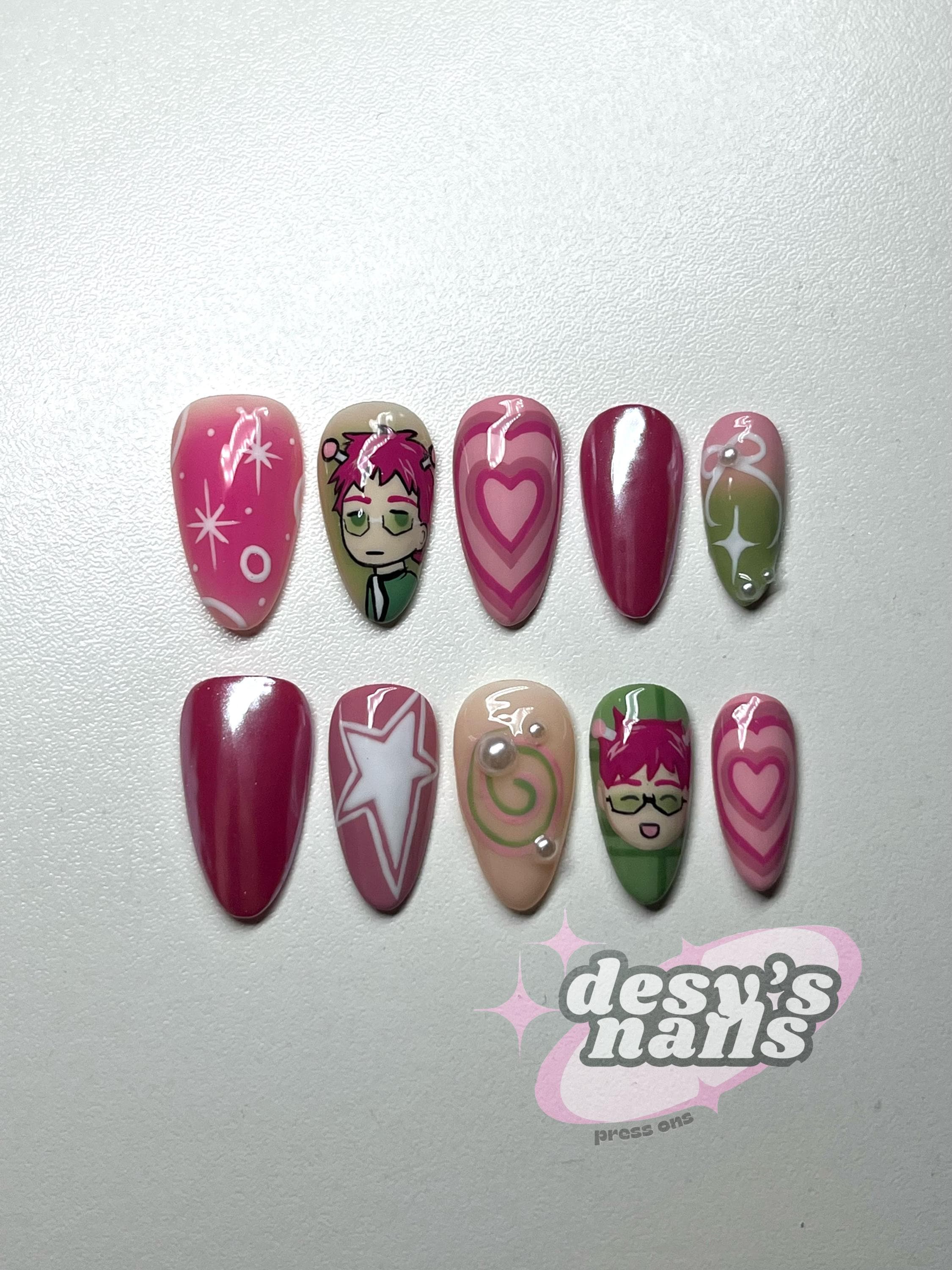 Saiki K Nails - Etsy
