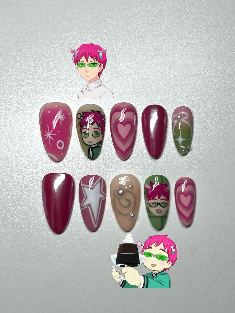 Saiki K Nails - Etsy