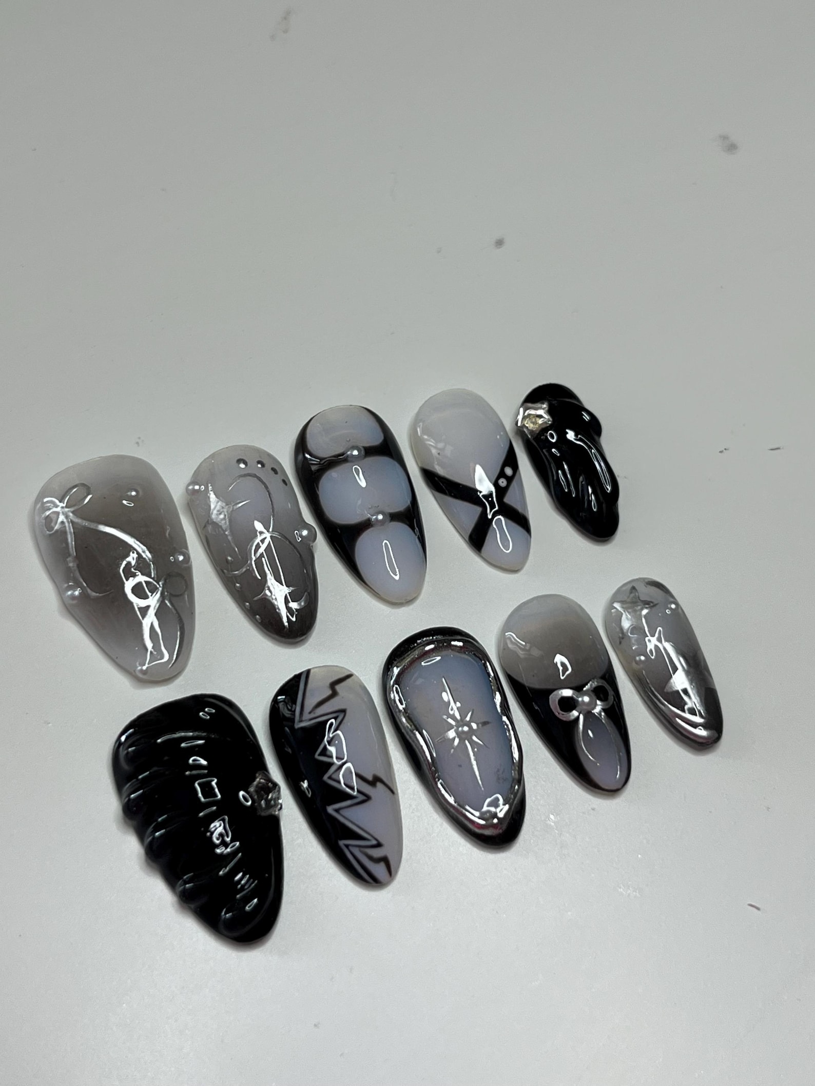 Bakugo Katsuki Nails - Etsy