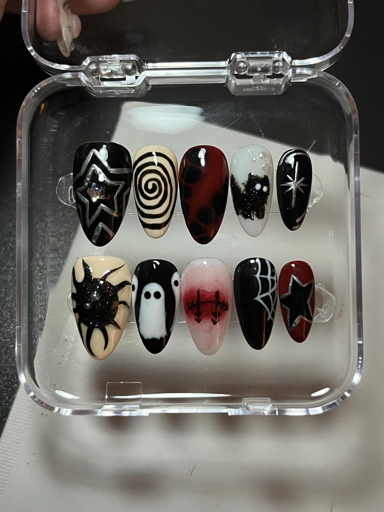 Jujutsu Kaisen Choso Kamo Inspired Nails - Etsy