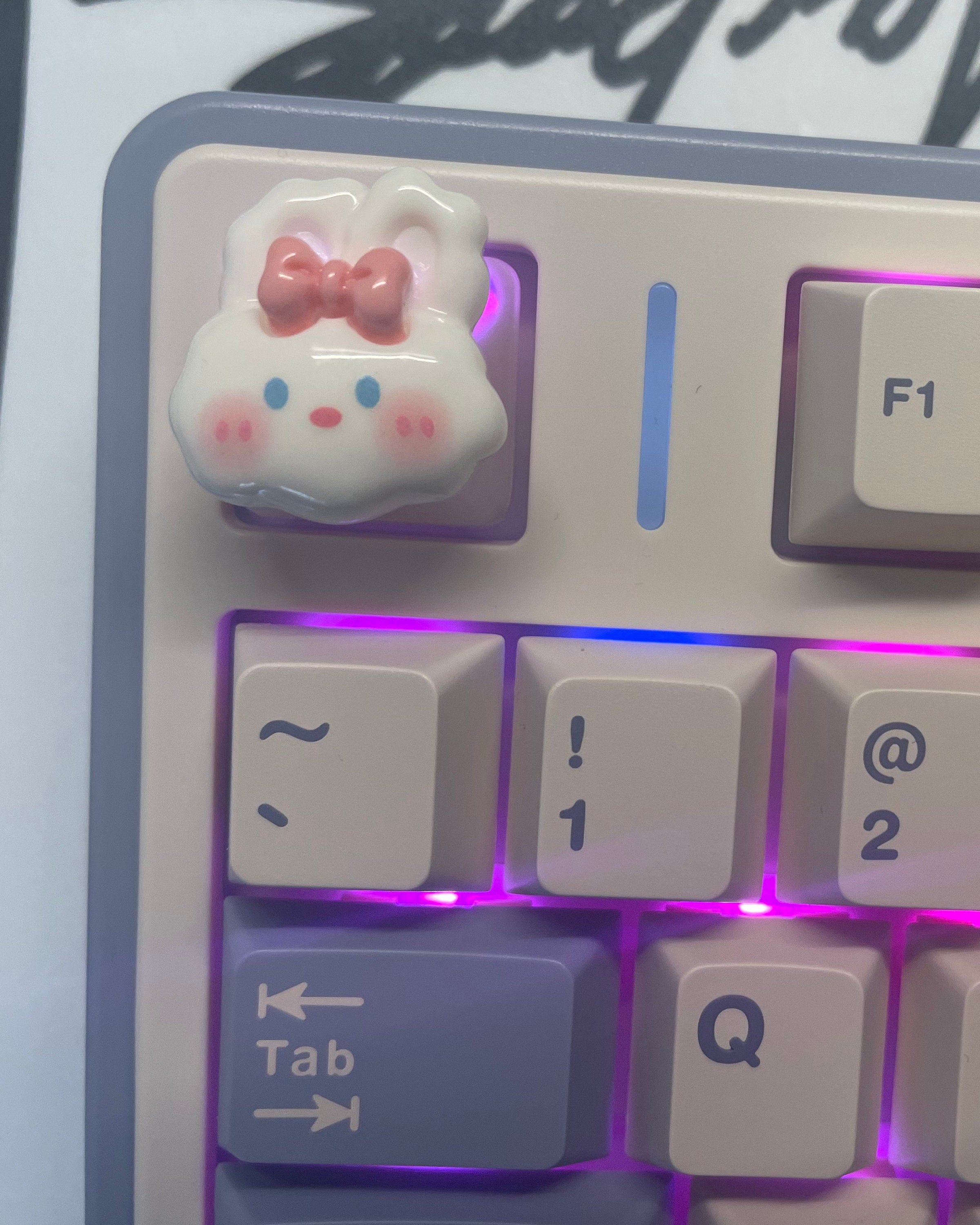 Kawaii Pastel Escape Keycap OEM Profile Keyboard Caps for Sale - Etsy