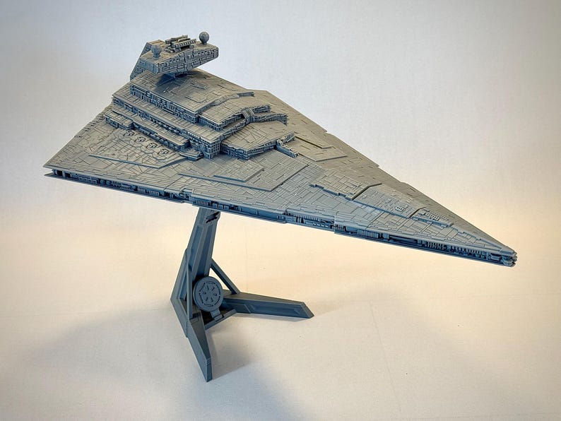 Imperial Star Destroyer Display Model, Unpainted 3D Print (up to 28 ...