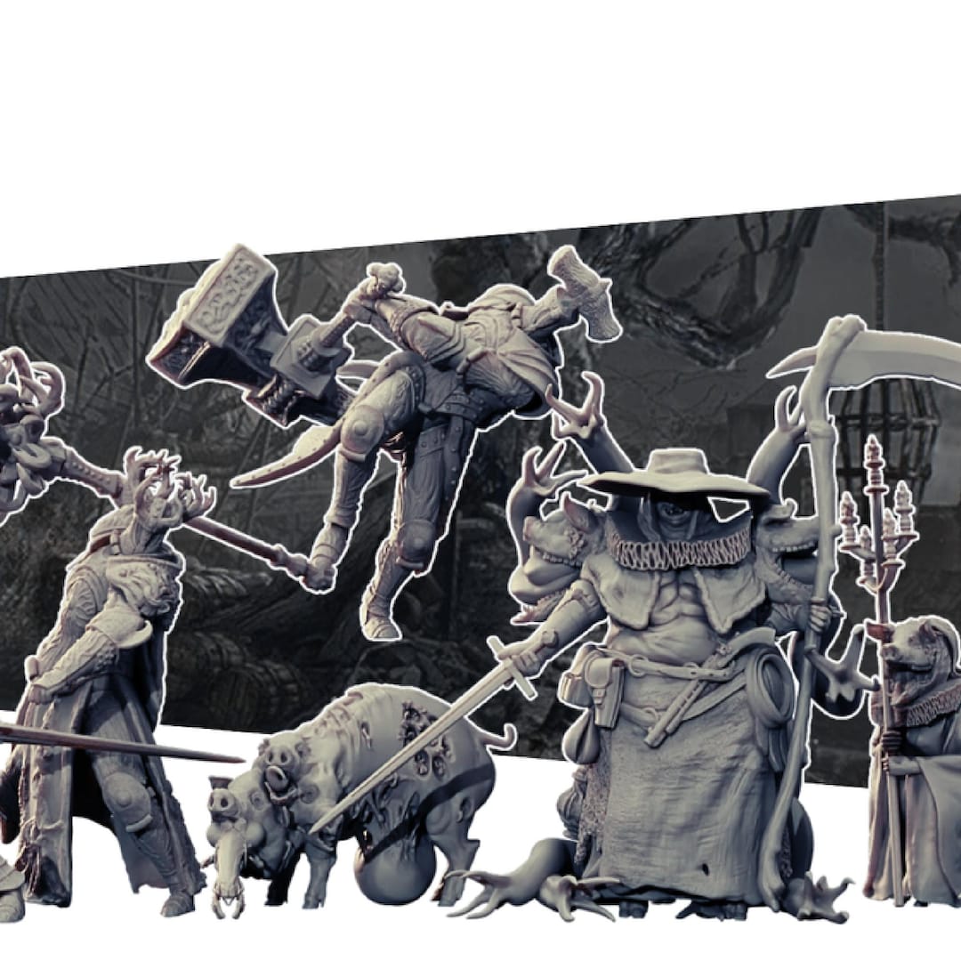 Black Grail Faction Pack for Trench Crusade (trench Souls of Undead ...