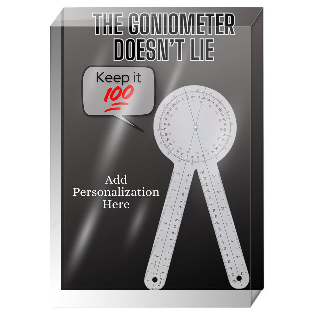 Personalized Goniometer Acrylic Photo Blocks - Etsy