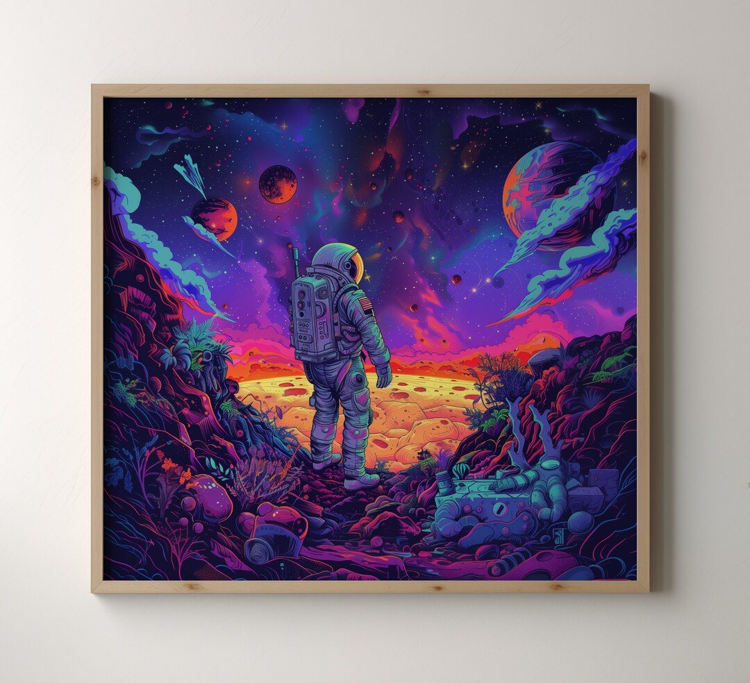 Printable Cosmic Voyager Digital Art Download, Printable Cosmos Art ...