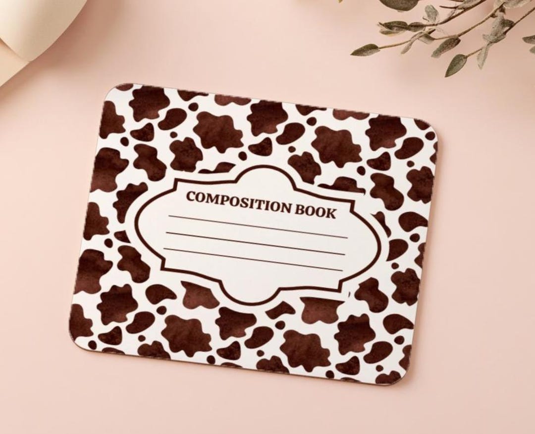 Composition Book Mouse Pad PNG Bundle, Mouse Pad Teacher Png, Mouse Pad ...