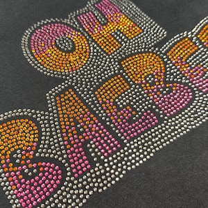 OH BAEBEE RHINESTONE Ombre Template - Etsy