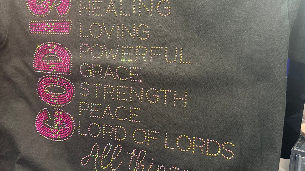 SS10 GOD IS RHINESTONE Ombre & Reg Effects Template - Etsy