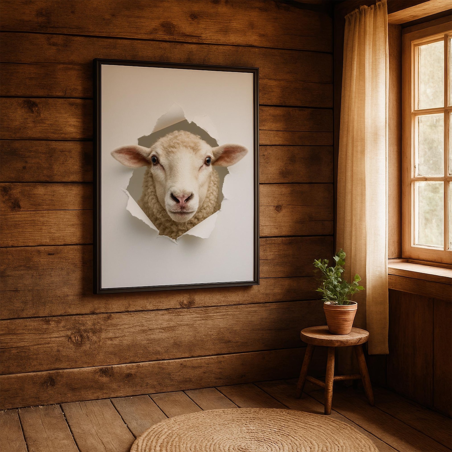 Wildlife Portrait Posters, Animals Wall Art Bundle - Printable Wildlife ...