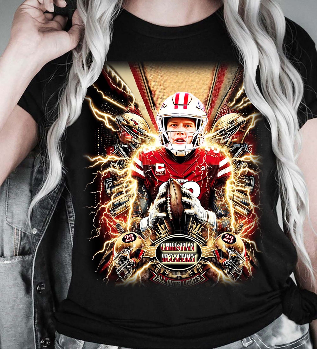 Christian Mccaffrey San Francisco 49ers 3D Design T Shirt,san Francisco ...