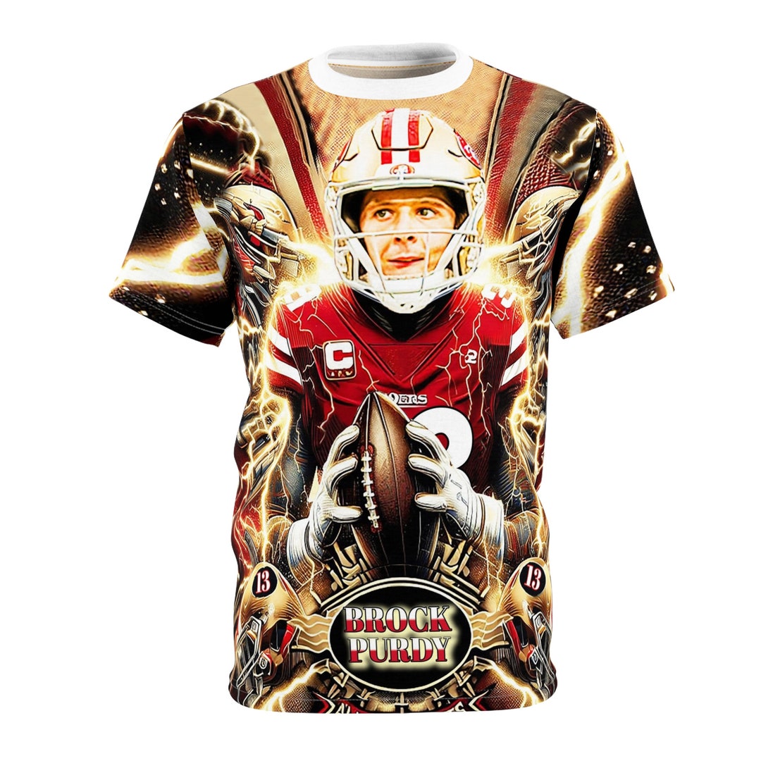 Brock Purdy San Francisco 49ers 3D Design All Over Print Shirt, Brock ...