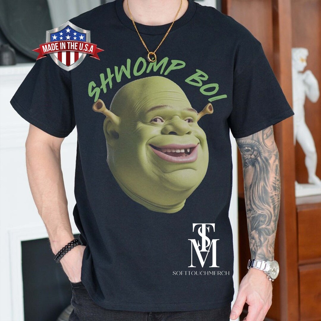 Funny Shrek Shirt, Vintage Shrek Swamp 90s Kids Movie Memorabilia ...