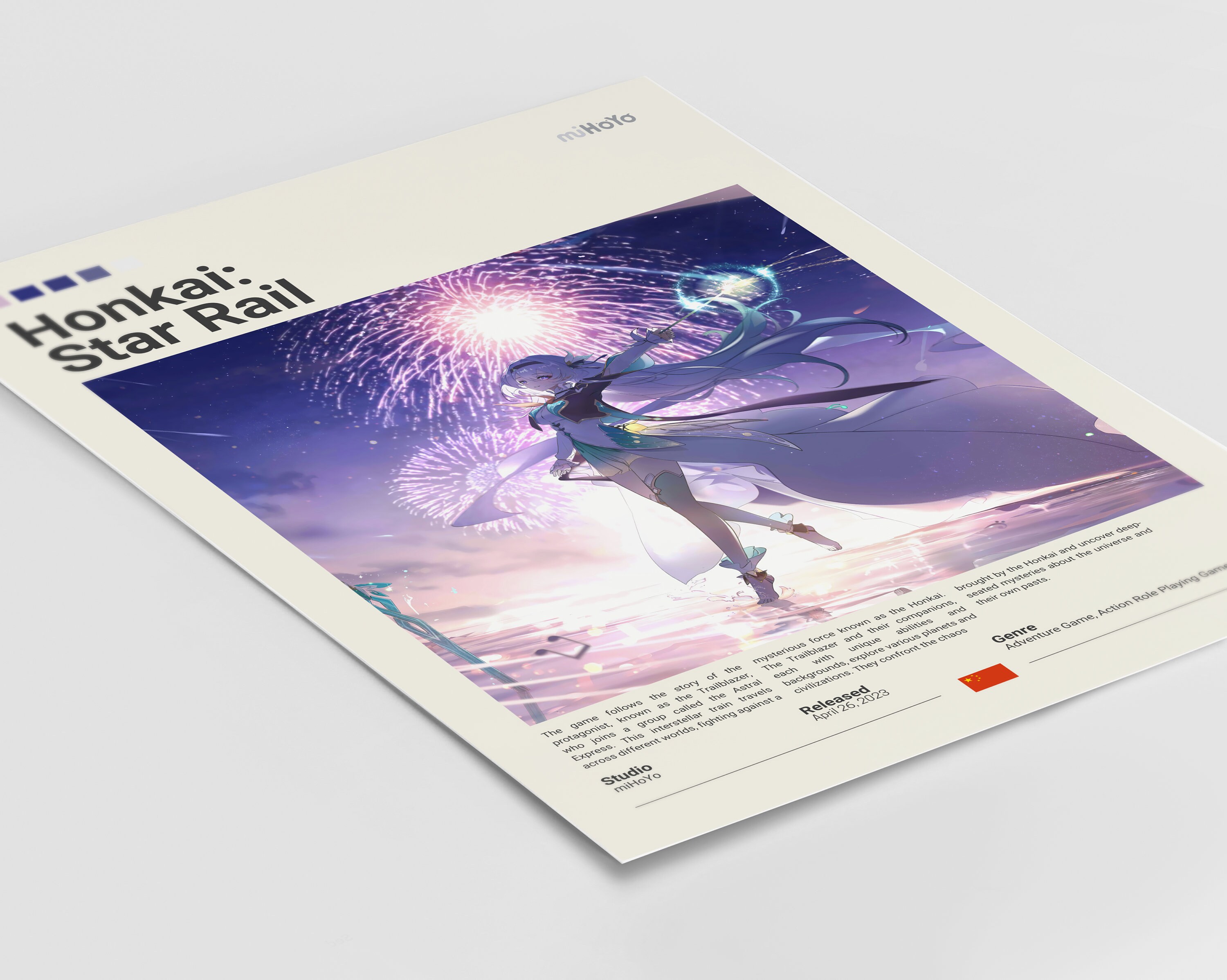 Honkai Star Rail Poster, Honkai Star Rail Gift, Video Game Poster ...