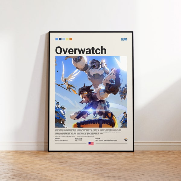 Overwatch Home Decor - Etsy