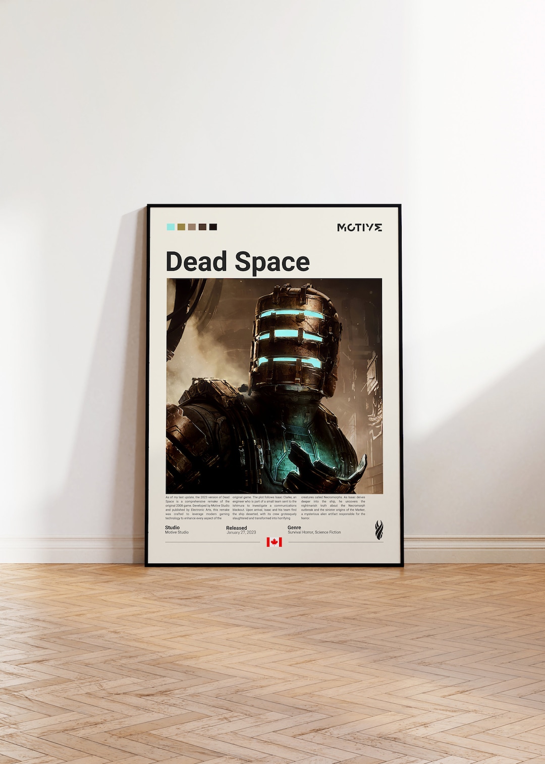 Dead Space Poster, Dead Space Print, Video Game Poster, Minimalist Game ...