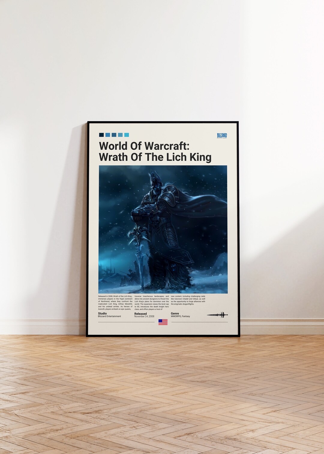 World of Warcraft Poster, World of Warcraft Fan Gift, Video Game Poster ...