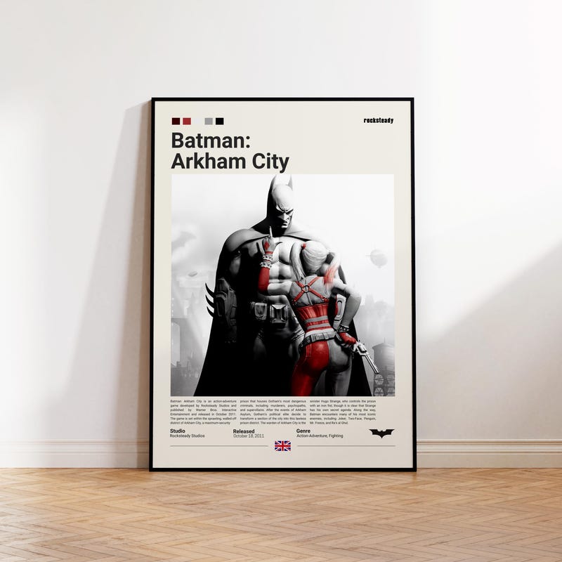 Arkham City - Etsy