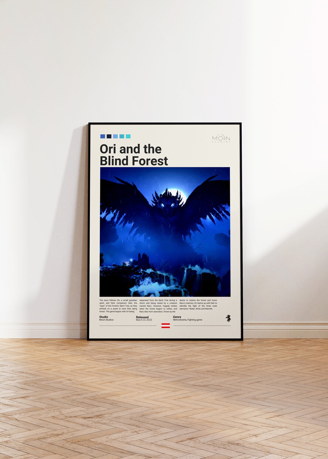 Ori and the Blind Forest Poster, Ori Poster, Video Game Poster ...