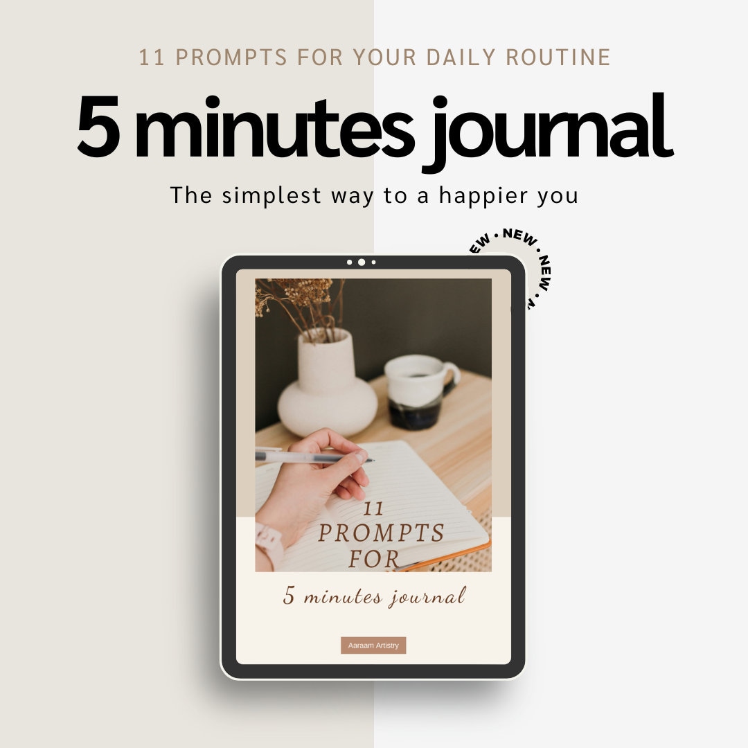 Quick & Easy Journal Prompts for Daily Reflection - Etsy