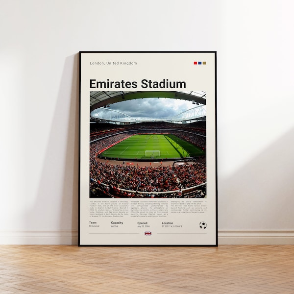 Emirates Stadium - Etsy