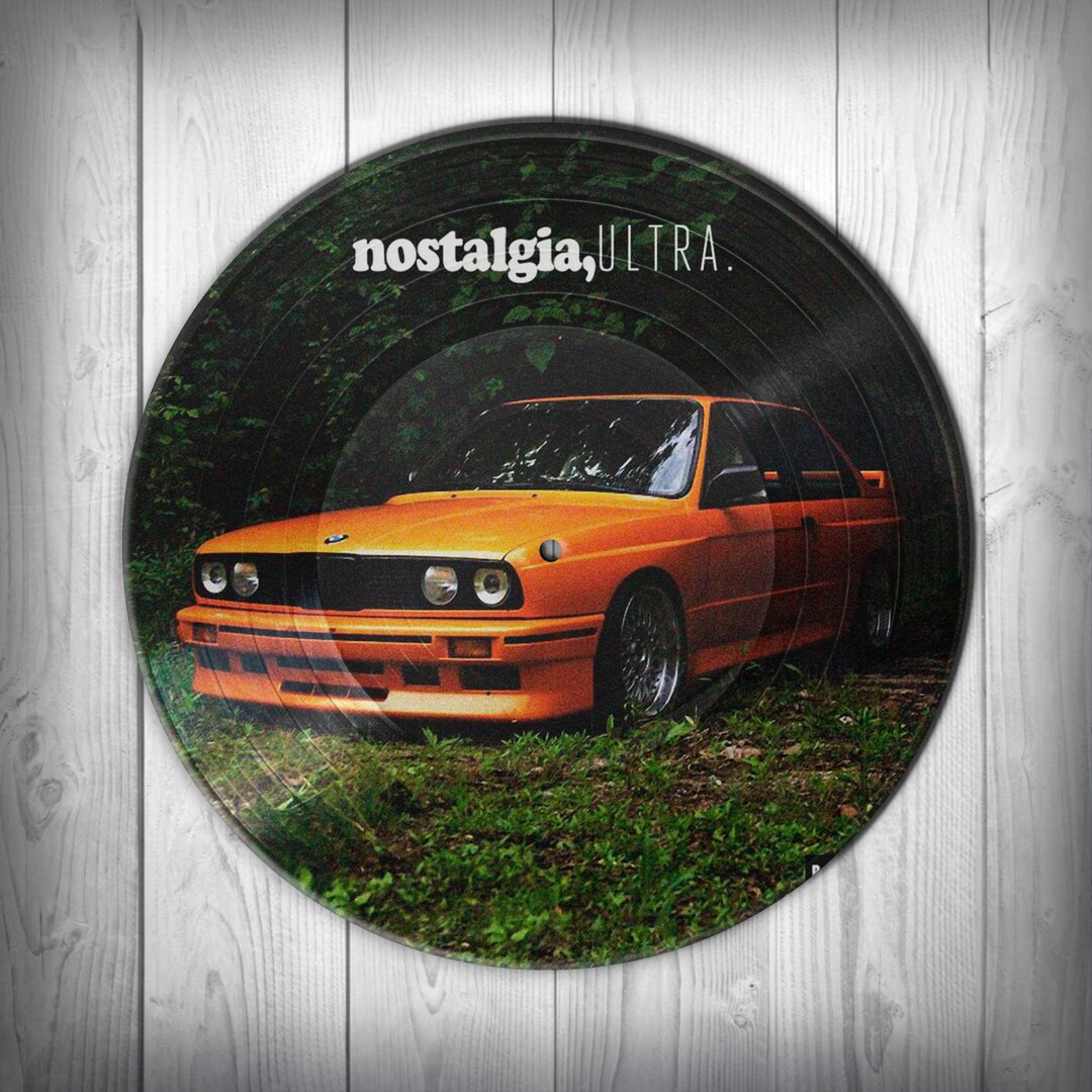 Poster Printed on Real Vintage Vinyl Record, Album Cover, Gift Idea ...