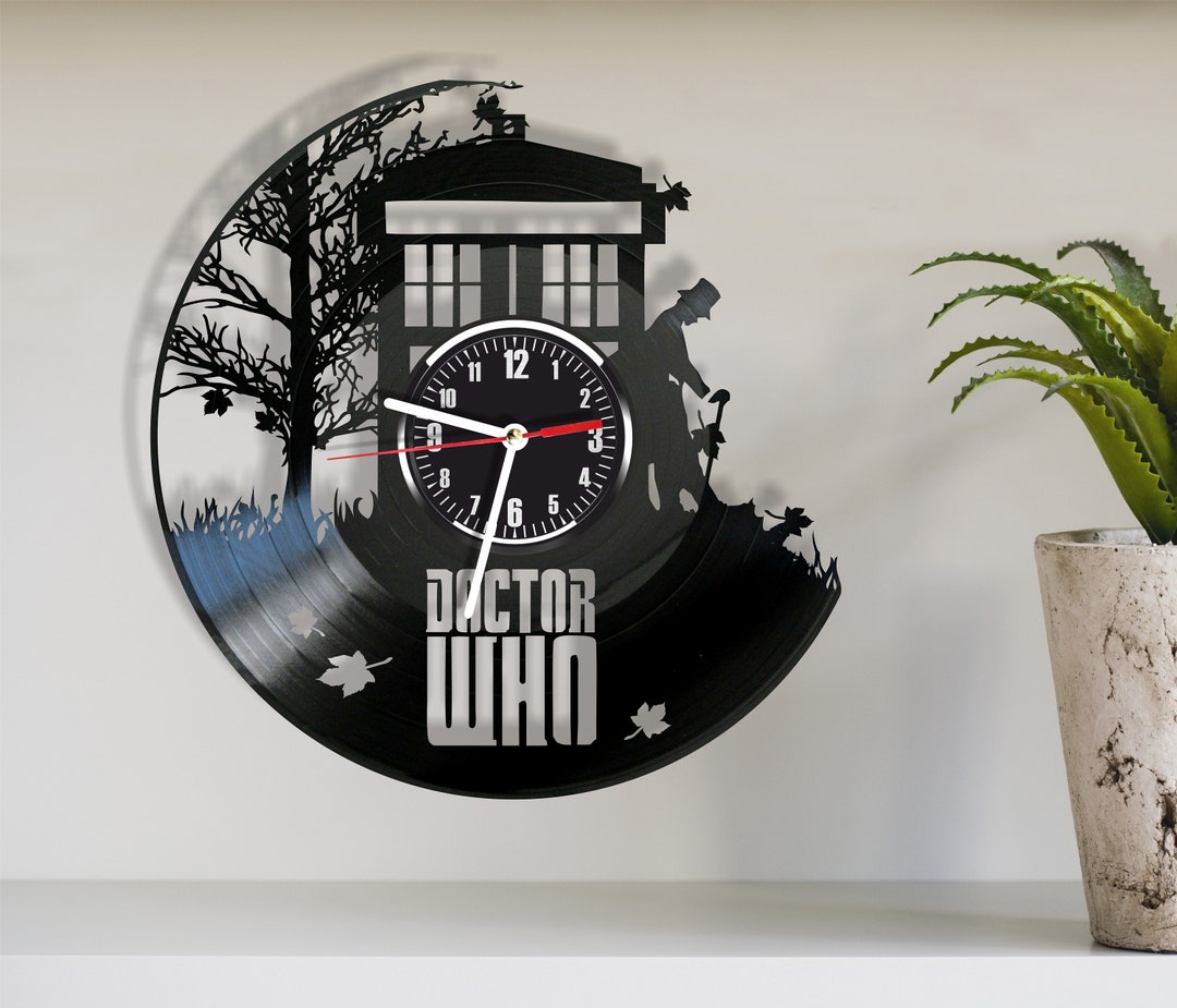 Doctor Who Wall Clock Choose Your Design Vinyl Record Gift Idea Home ...
