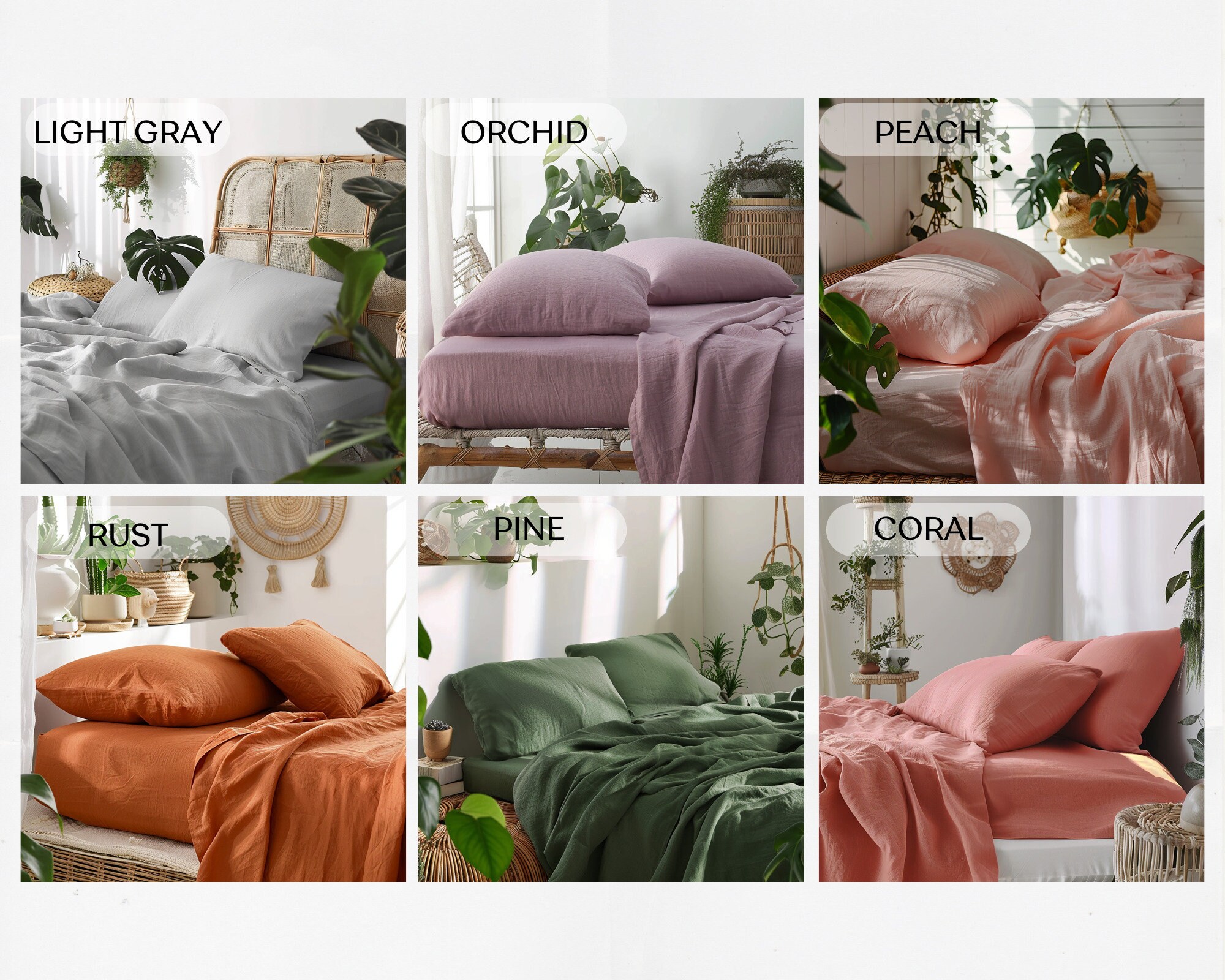 Curry Linen Sheet Set Flat Sheet Fitted Sheet 2 Pillowcases Yellow ...