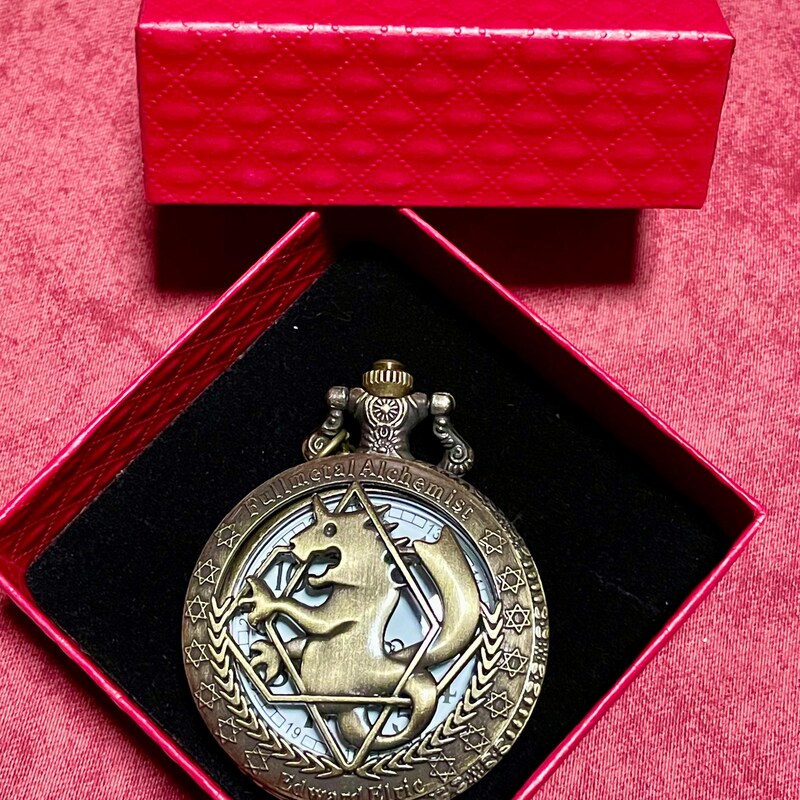 Fullmetal Alchemist Pocket Watch - Etsy