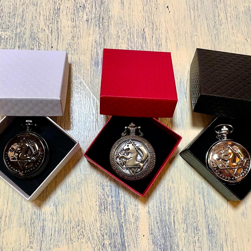 Fullmetal Alchemist Pocket Watch - Etsy