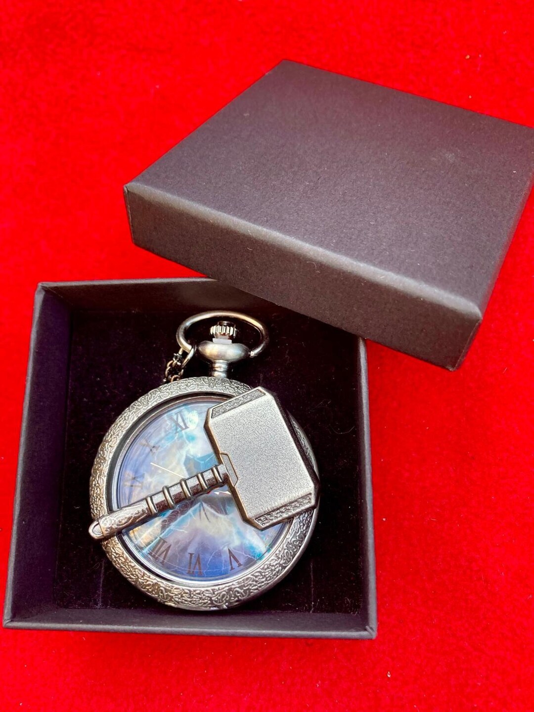 Beautiful Thor's Hammer Watch, Mjölnir, Marvel, to Give as a Gift and ...