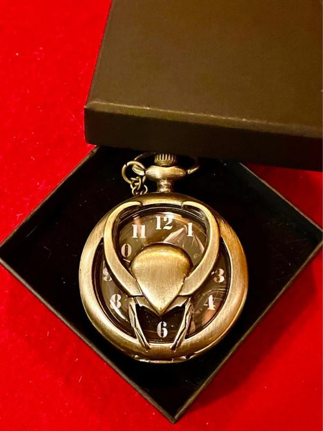 Loki Pocket Watch, Marvel - Etsy