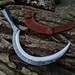 Forged Sickle With Forged Handle. the Tool for Herbalism. Forged Braid ...