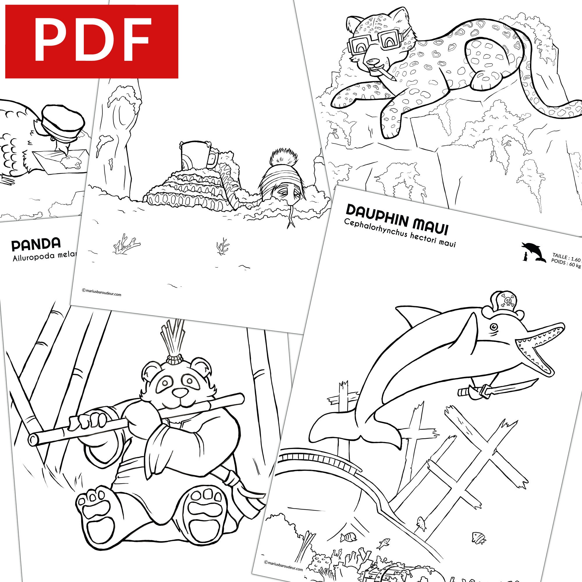 Coloring Book - A4 - Etsy