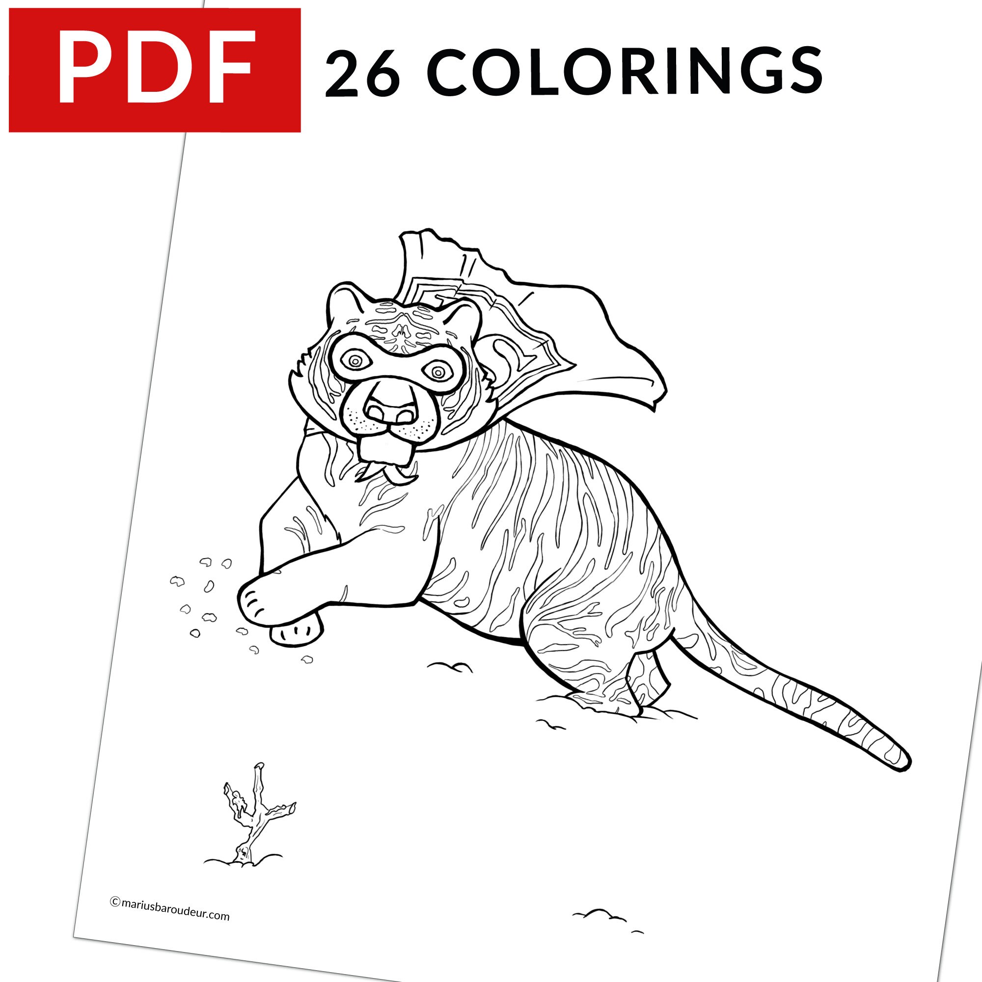 Coloring Book - A4 - Etsy