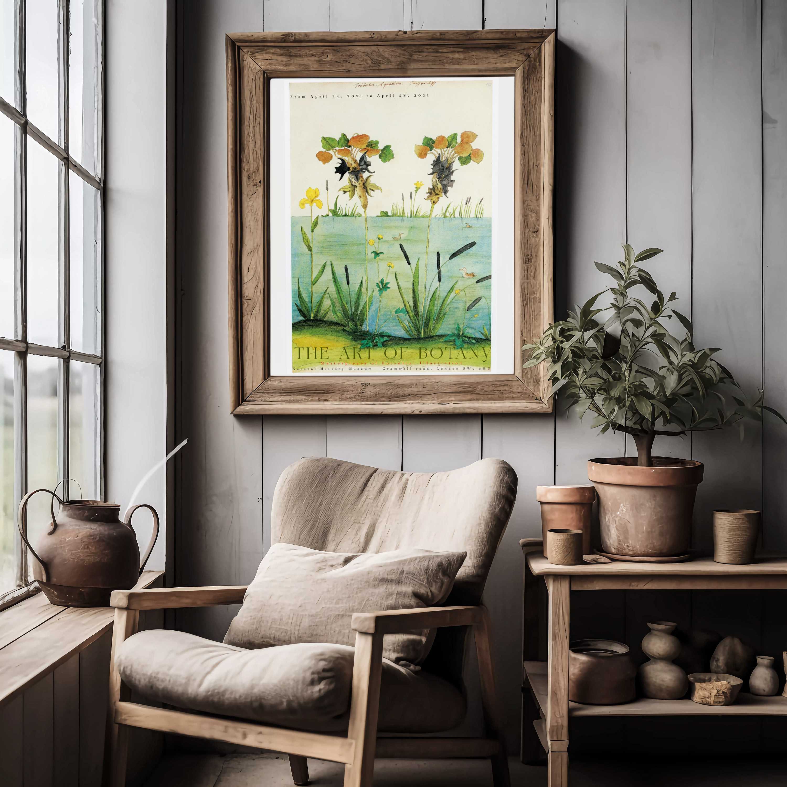 Vintage Botanical Print Home Wall Art Botanical Poster Science Print ...
