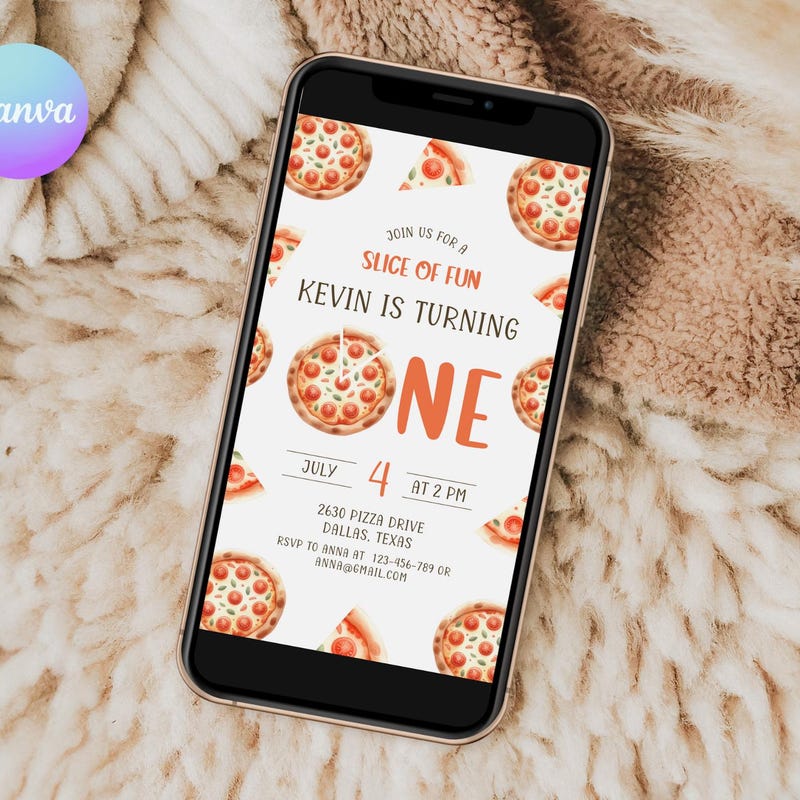 First Birthday Pizzeria - Etsy