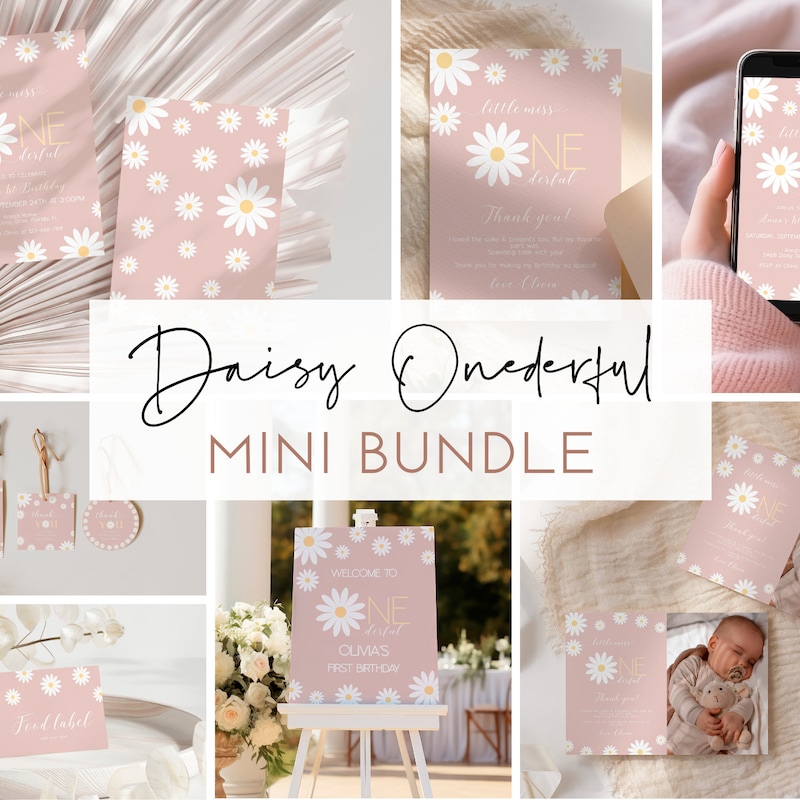 Daisy Theme Birthday Decorations - Etsy