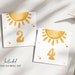 Editable Sunshine Baby Shower Games Bundle Retro Sun Baby Shower Game ...