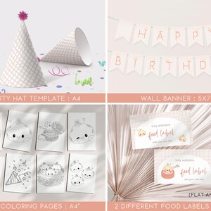 Dumpling Birthday Invitation Bundle Dim Sum Birthday Bundle Little ...