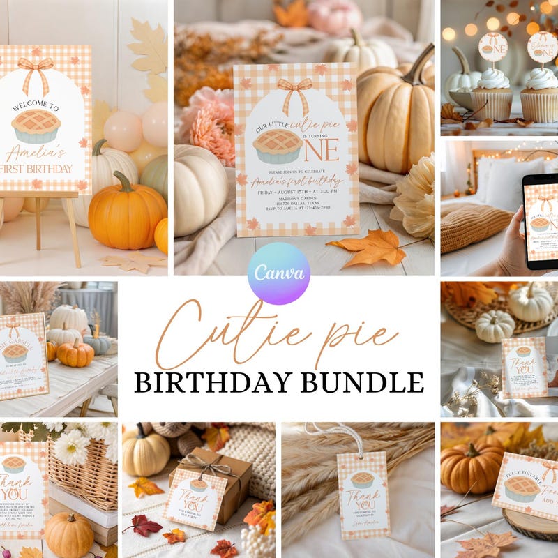 Cutie 1st Party Decor - Etsy